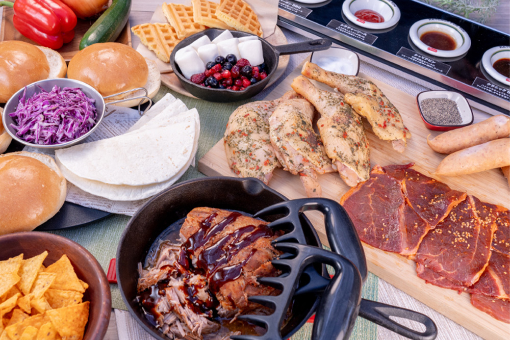 手ぶらでBBQ｜PIT IN TYPE｜BBQPITあざみ野ガーデンズ｜Hero（ヒーロー）