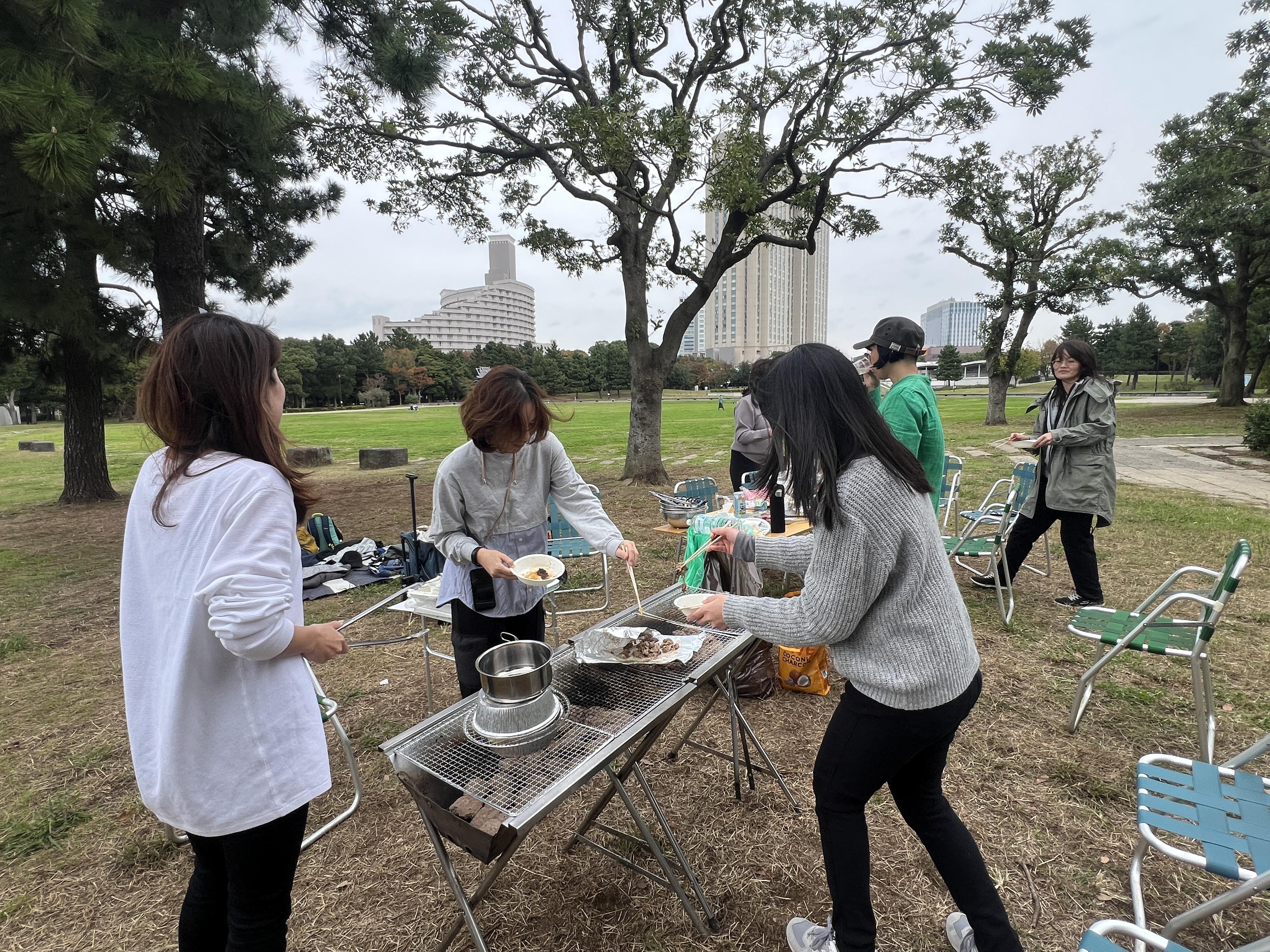 手ぶらでBBQ｜春のシーズンスタートしました！！(都立潮風公園バーベキュー広場)｜Hero（ヒーロー）